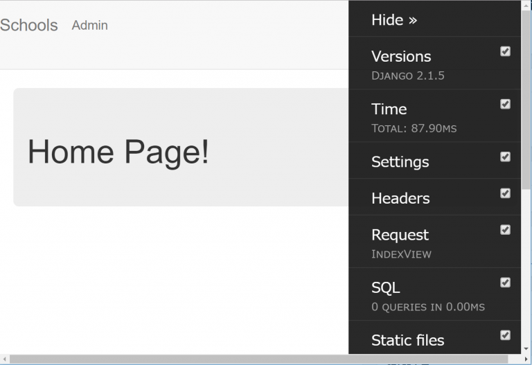 Djangoでデバッグをしたい時に使う便利ツール【debug-toolbar】の導入方法、見方 - AI活用エンジニアへの道